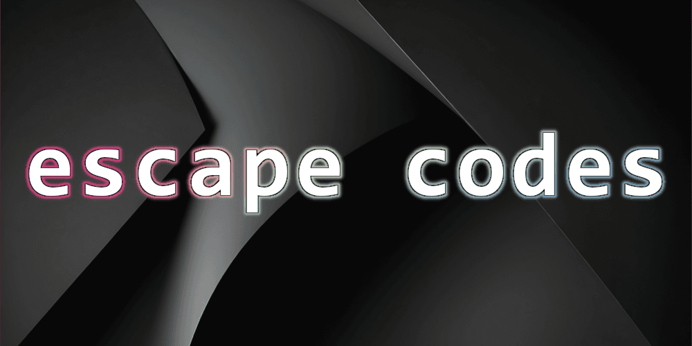 ANSI Control Sequences